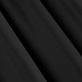 ZATEMŇOVACÍ ZÁVĚS NA PÁSCE ADLEY 135X270 CM ČERNÝ