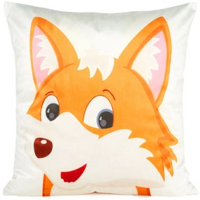 DĚTSKÝ DEKORAČNÍ POVLAK NA POLŠTÁŘ KIDS9 45X45 CM VZOROVANÁ