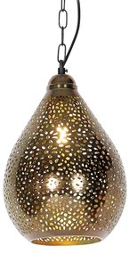 Orientální závěsná lampa měděná - Maruf 5