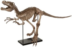 Dekorace dinosaurus Raptor na kovové noze - 145*59*81,5 cm