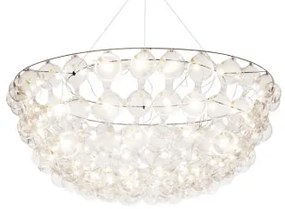 LED závěsné světlo Puff Buff HALF MEGASTAR 25W D140x65cm, lanko 150cm