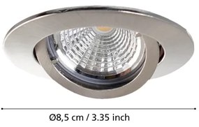 Eglo 95359 - SADA 3x LED podhledové svítidlo TEDO 3xGU10-LED/5W/230V
