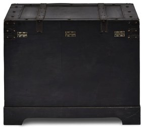 Sada 3 dřevěných dekorativních truhlic Furnhouse Trunks Straight