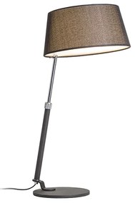 RENDL R12486 RITZY stolní lampa, dekorativní černá chrom