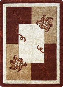 Berfin Dywany, Kusový koberec Adora 5241 V (Vizon), 160x220, hnědá, chodba / předsíň