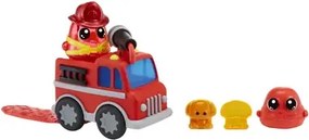 MGA DohKins Hasičské auto s hasičem / Sada s modelínou / od 3 let