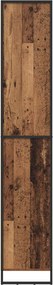 Vysoké skříně Staré dřevo 79 x 36 x 200 cm Kompozitní dřevo 3403044