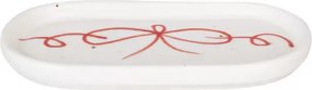 Keramický talířek Viola Bow Red 12 cm Strömshaga