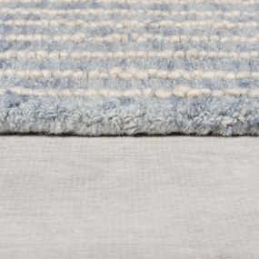 Flair Rugs, Kusový koberec Memphis Abstract Check Blue, 120x170, modrá, ložnice