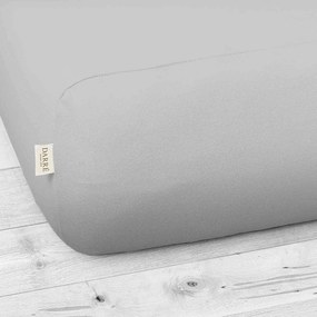 Jersey prostěradlo - new collection stříbrné na výšku matrace do 30 cm Velikost: 90 x 200