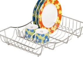 Zeller Present Nerezový odkapávač na nádobí, ke dřezu, bez tácu, na 18 talířů