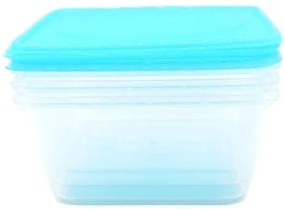 Jahu s.r.o. Dóza na potraviny 3507-1,2l- 3ks-Modrá-Plast