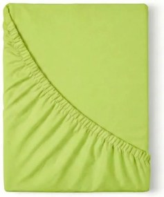 Kvalitex Bavlněné prostěradlo napínací světle zelené 90x200cm