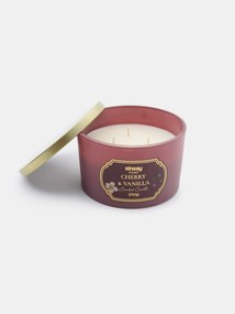 Sinsay - Vonná svíčka Cherry & Vanilla - světle fialová