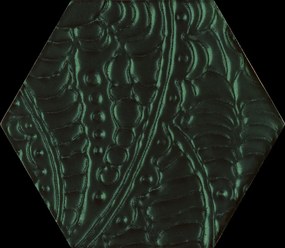 Ceramika Paradyz Dekor Urban Colours Green Hexagon Sklo 19,8x17,1 - 157765