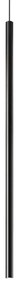 Ideal Lux Závěsné LED svítidlo ULTRATHIN round, v.100cm Barva: Černá, Stmívání, řízení: bez stmívání