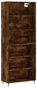 vidaXL Skříň kouřový dub 69,5 x 32,5 x 180 cm kompozitní dřevo