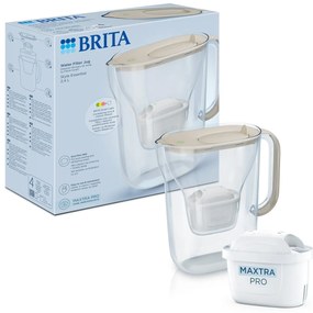 Brita Filtrační konvice Style Essential s filtrem Maxtra Pro Pure Performance, 2, 4 l, písková 1057794