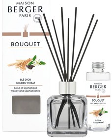 Maison Berger Paris Aroma difuzér Cube + náplň Zlatavá pšenice 100 ml 7595