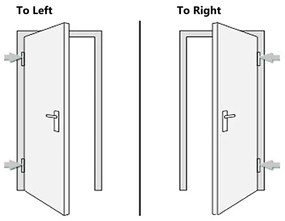 vidaXL Marketos Vchodové dveře bílé 110 x 210 cm