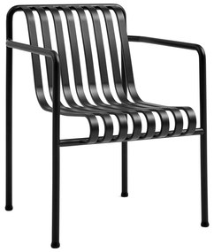 HAY Zahradní židle Palissade Dining Armchair, Anthracite