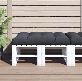 vidaXL Poduška na palety 120 x 80 x 12 cm textil [360521] Barva: antracitová