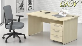 Sestava kancelářského nábytku Komfort 1.2, javor ZE 1.2 12