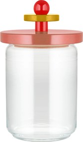 Zavařovací sklenice Alessi ES16 s hermetickým víkem 1 l růžové
