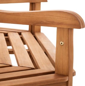 Lavice kolem stromu Kenna s područkou půlkruhové provedení 250 cm – teaková