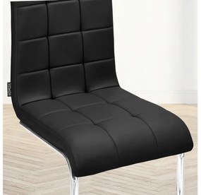 Čalouněná židle 41x100x42cm, různé barvy Barva: Šedá