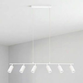 Brilagi - Lustr na lanku SELE 6xGU10/30W/230V bílá