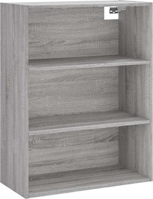 Skříň highboard šedá sonoma 69,5 x 34 x 180 cm kompozitní dřevo 3189387