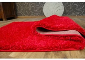 Kusový koberec SHAGGY NARIN P901 červený velikost 180x270 cm | krásné koberce cz
