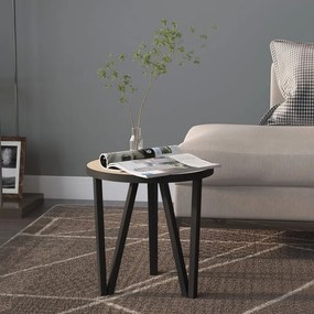 Čajový stolek dub sonoma Ø 35 cm MDF 331666