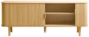 Designový TV stolek Parveen 160 cm přírodní dub