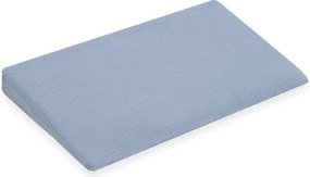 Mušelínový potah na kojenecký polštář-klín New Baby STANDARD 59x37cm blue