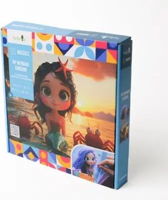SEKOIA Mozaika Mořské víly / 6 předloh / 1000+ kamínků / od 5 let