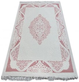 koberec AKRYL MIRADA 5416 Prášek ( Pudra ) Fringe velikost 160x230 cm | krásné koberce cz