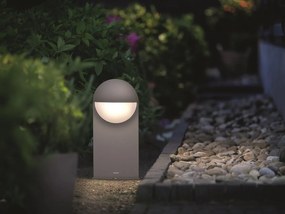 LED Venkovní sloupkové svítidlo Philips Capricorn 16457/87/16 metalická šedá 2700K malé