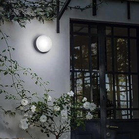 ILUX 168135 Venkovní stropní a nástěnné svítidlo Ideal Lux Urano PL1 big antracite 168135 antracitové 16cm IP44 - IDEALLUX