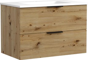 XXXLutz SKŘÍŇKA S UMYVADLEM dub artisan Held - Online Only koupelnové skříňky - 000307020611
