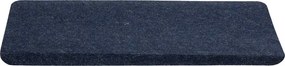 vidaXL Samolepicí nášlapy na schody 15 ks 65x24,5x3,5 cm [343478] Barva: antracitová