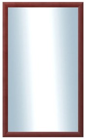 DANTIK - Zarámované zrcadlo - rozměr s rámem cca 60x100 cm z lišty LEDVINKA vínová (1445)