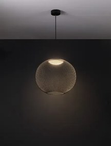 LED černá designová svítilna Kinetic 154