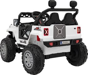 Ramiz Dětské elektrické auto OFF ROAD Speed Bílé