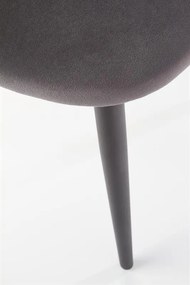 HALMAR K384 židle šedá