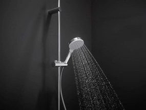 Hansgrohe Crometta, ruční sprcha 100 1jet EcoSmart, bílá/chromová, HAN-26333400