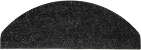 Samolepicí rohože na schody 20 ks Antracit 65x22,5x3,5 cm 3365901
