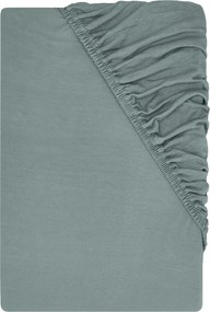 Livarno® Žerzejové napínací prostěradlo, 90-100 x 200 cm (zelená)