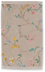 Pip Studio Les Fleurs froté ručník 30x50cm, khaki (froté ručník)